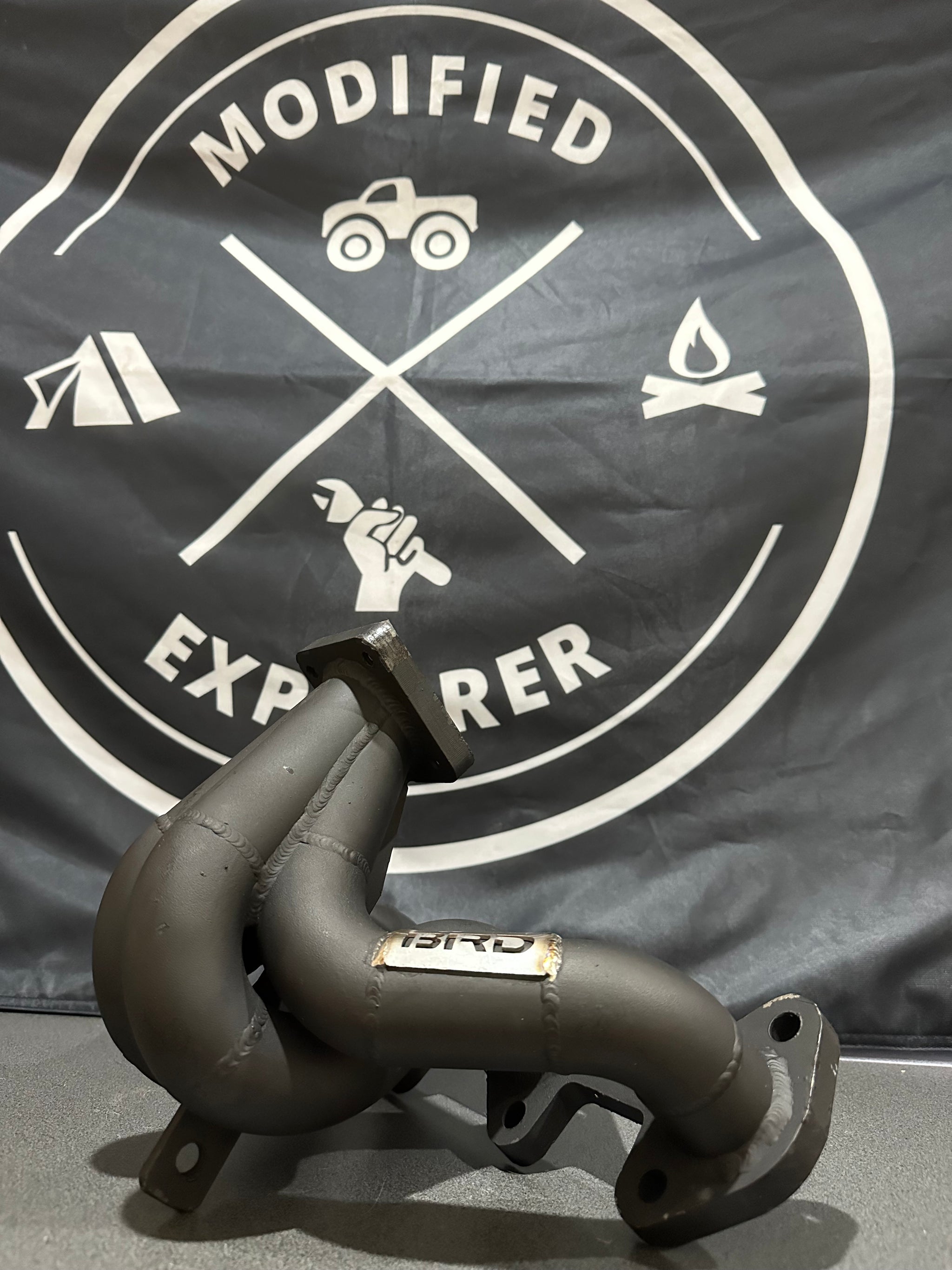 BRD 1KD N70 Hilux High Mount Exhaust Manifold – Modified Explorer